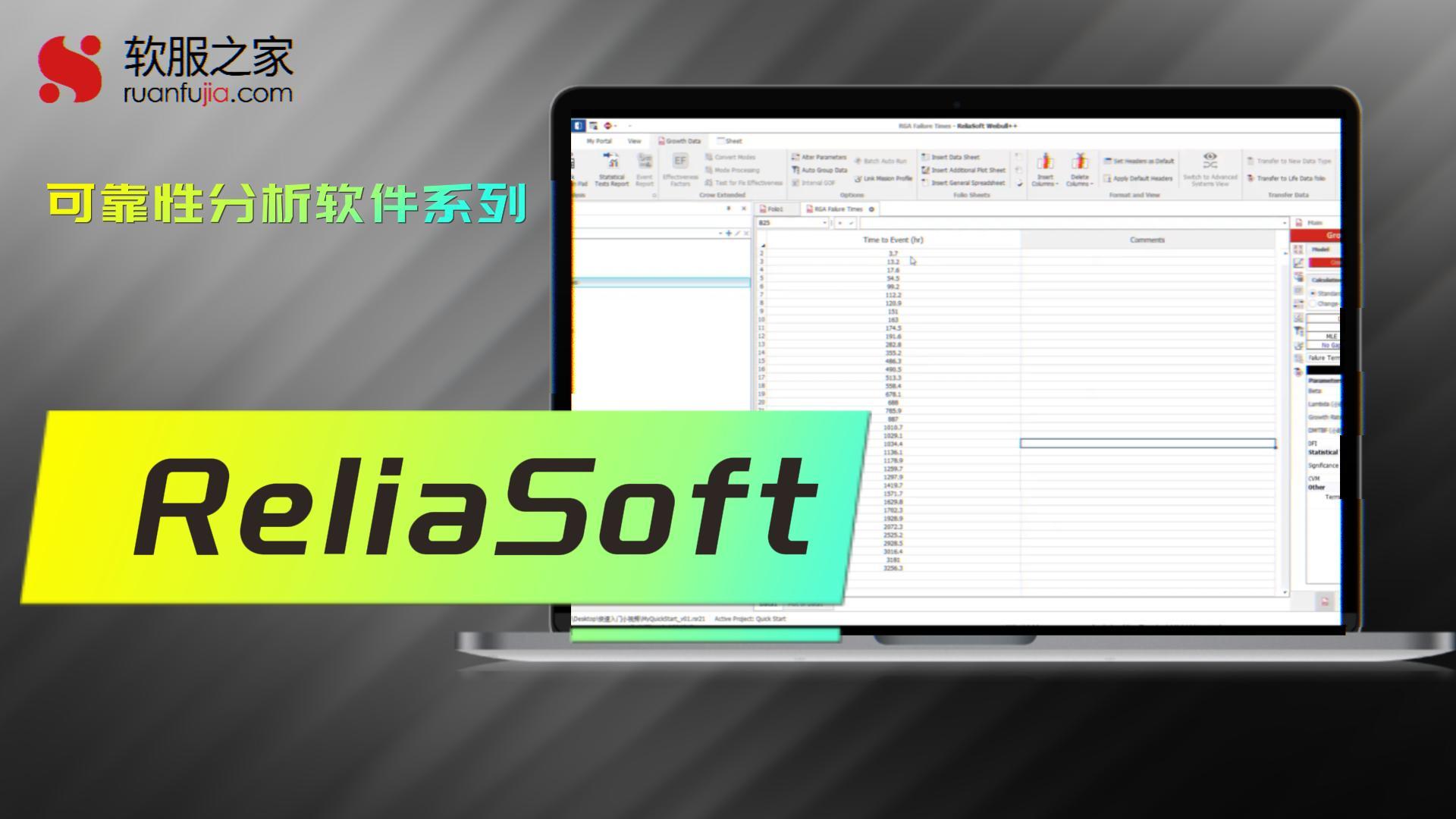 ReliaSoft可靠性分析软件-软件推荐-相关视频-软服之家