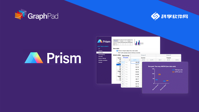 GraphPad Prism v10.5 更新-GraphPad Prism 科学绘图软件-数据展示与可视化-软服之家